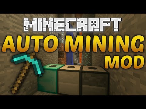 Minecraft: AUTO MINING MOD - Progressive Automation