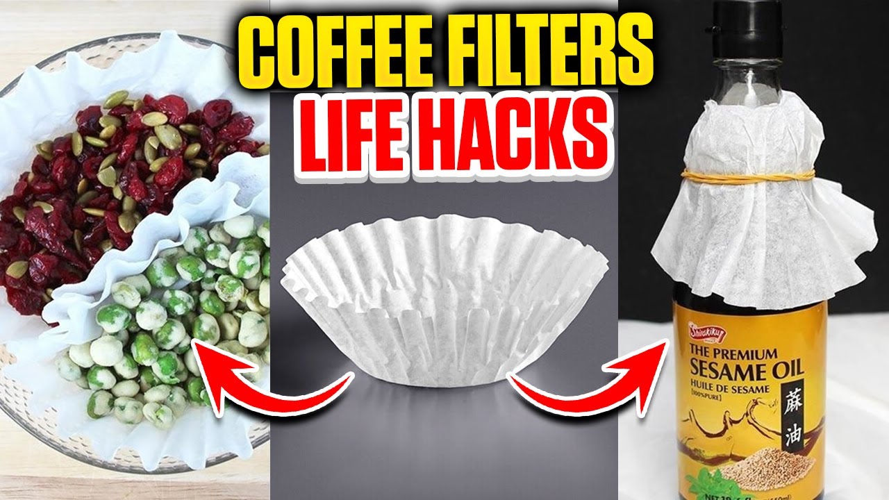 15 Genius Coffee Filter Hacks You Need to Try Now