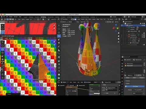 Making Jesters Hat | Blender 3D