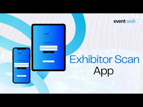 How Exhibitors can scan a delegate to capture the lead information