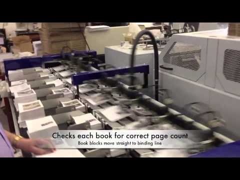 Automatic Book Collation at Remous Print