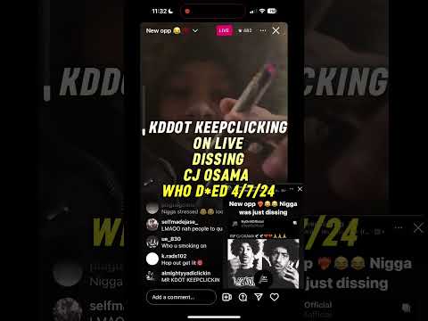 #nyc Kdot KeepClicking π celebrates death of OY member CJ OSAMA #rap #drill #beef