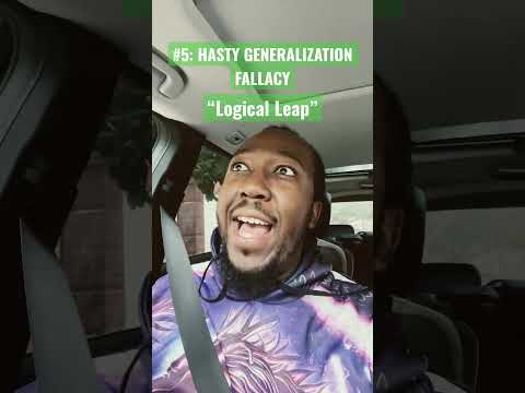 HASTY GENERALIZATION FALLACY: Logical Leap | 15 Common Fallacies | APOLOGETICS for BEGINNERS