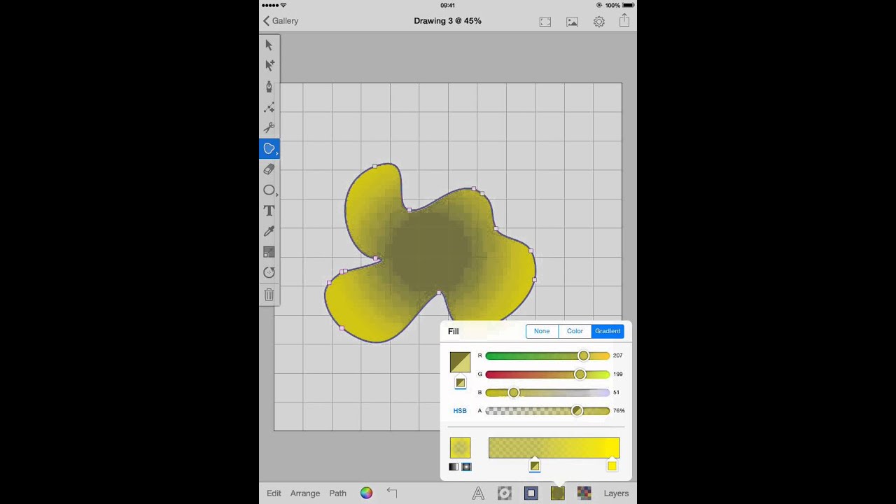 Inkpad for Ipads create SVGs