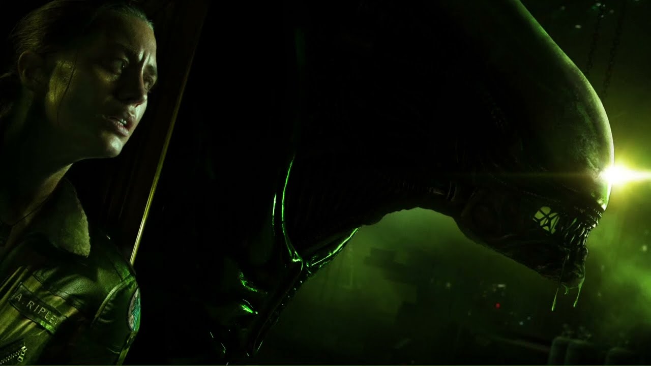 Ripley and Xenomorph - Alien Isolation (Wallpaper Engine)