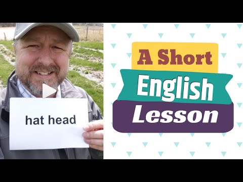 Meaning of HAT HEAD and MESSED UP HAIR - A Short English Lesson with Subtitles