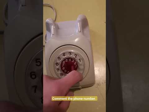 Have you used a rotary phone? 📞 #technology #vintage #phone #oldisgold #vintagetech