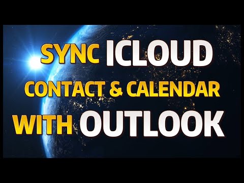 Sync iCloud contacts & calendar with Outlook Office365