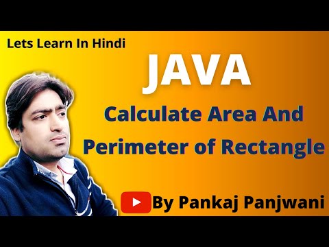 Learn Java Program to calculate area and perimeter of figure rectangle | Hindi - Mind Luster
