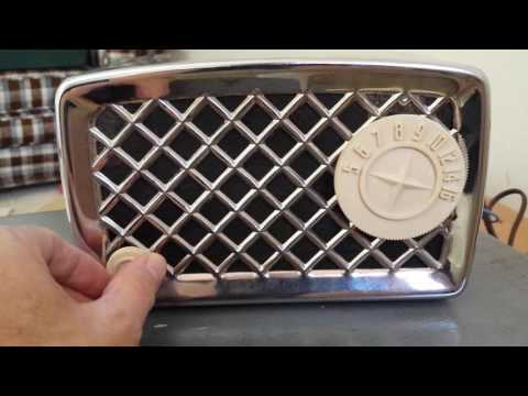 Silvertone Chrome Radio