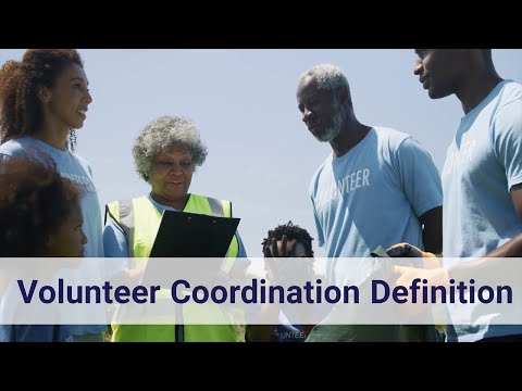 Volunteer Coordination Definition