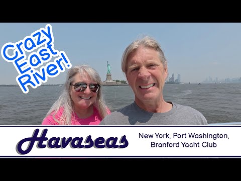 New York, Port Washington, Branford Yacht Club / MV Havaseas Nordhavn 50