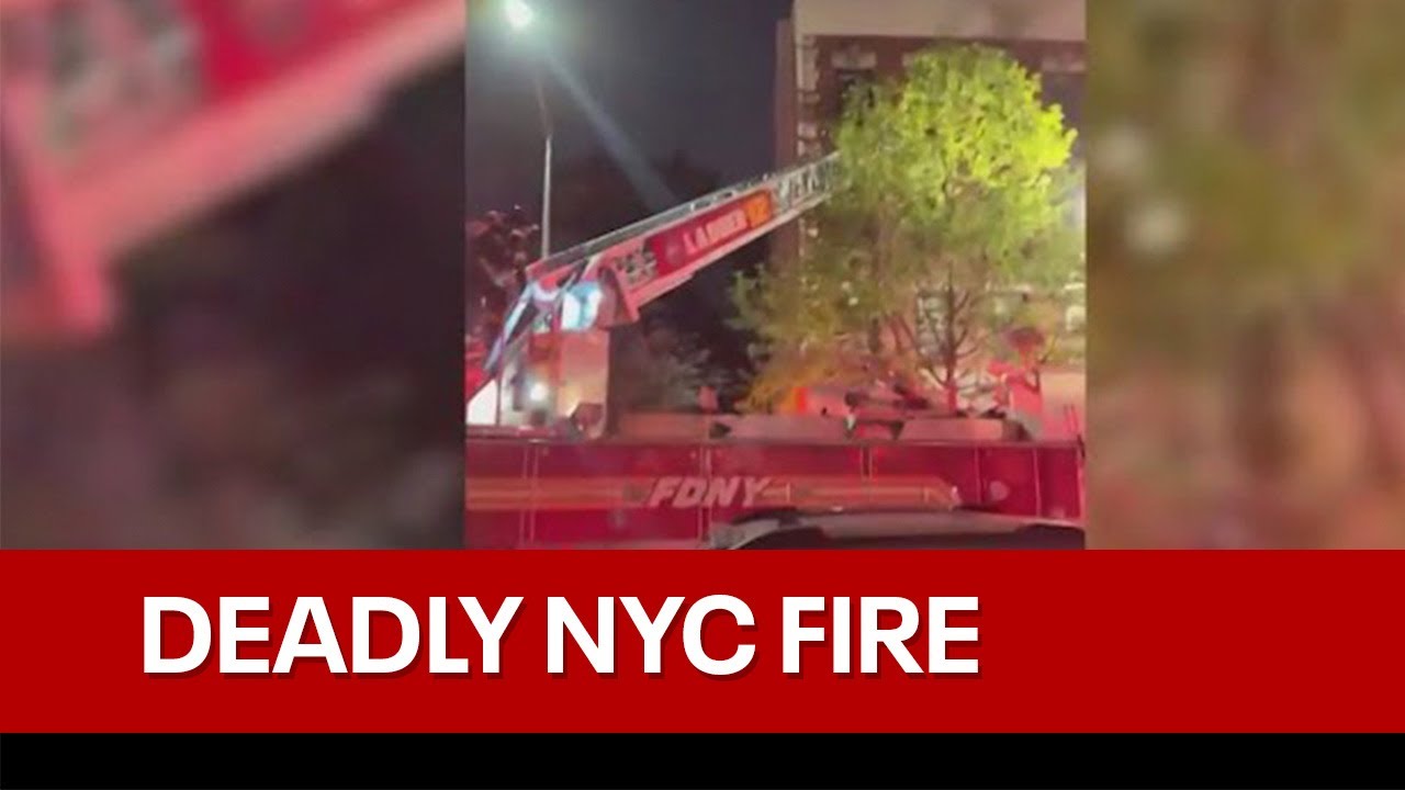 NYC apartment fire kills woman, 2 children