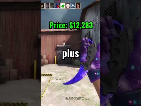 The Karambit Emerald ($12,000 CSGO Item)
