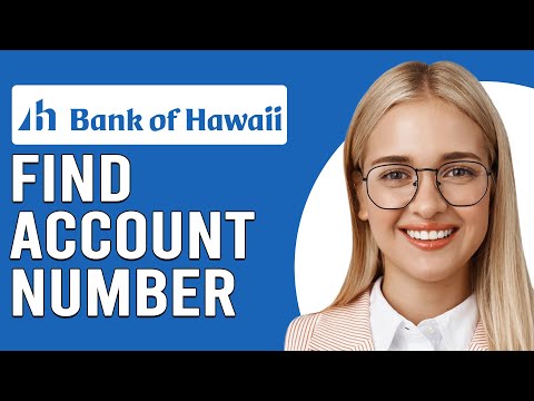 How To Find Account Number On Bank Of Hawaii App (How Do I Find My Bank Of Hawaii Account Number)