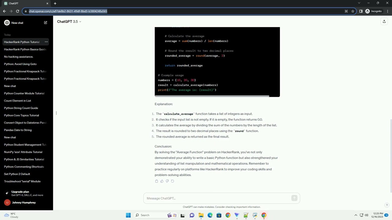 hackerrank python basic certification solution average function