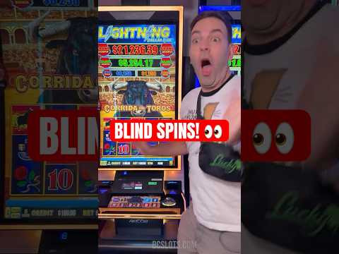 $100 spins - without looking 🙈