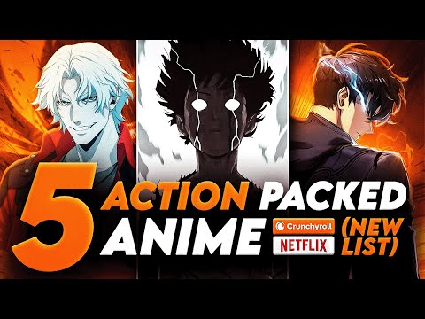 5 ACTION PACKED ANIME (New List) | Hin/Eng DUB | AJAY KA REVIEW