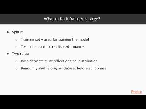 Learn Fundamentals of Machine Learning with scikit learn Splitting Datasets | packtpub com ...