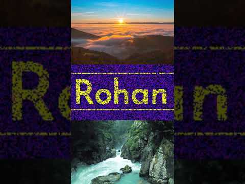 ☀️ ROHAN - INDIAN/HINDU boy names | ROHAN Name WhatsApp Status | #Shorts
