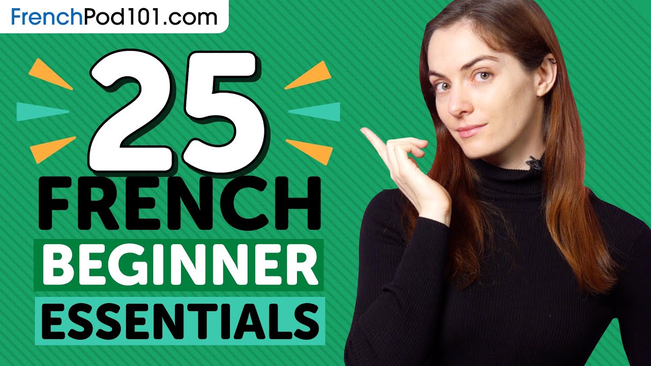 25 Beginner French Videos You Must Watch | Learn French