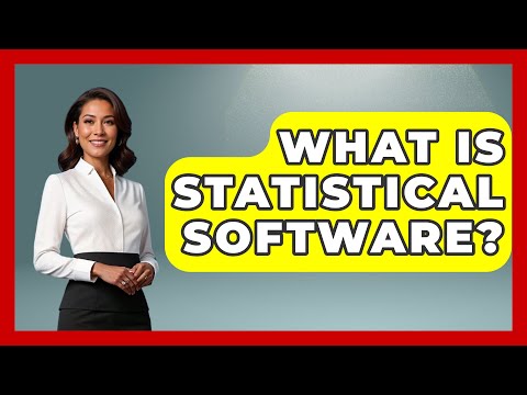 What Is Statistical Software? - The Friendly Statistician