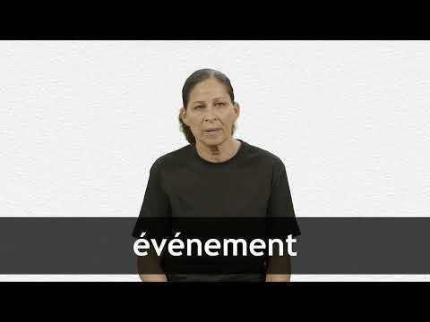 English Translation of “ÉVÉNEMENT” | Collins French-English Dictionary