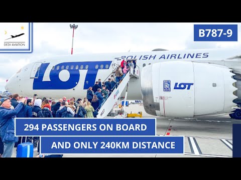 [4K] TRIP REPORT | LOT Polish Airlines | ECONOMY CLASS | Boeing 787-9 Dreamliner | Warsaw to Rzeszow