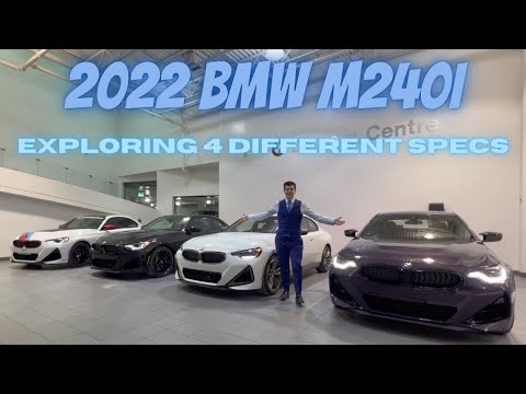 Exploring Four Different 2022 BMW M240i Specs