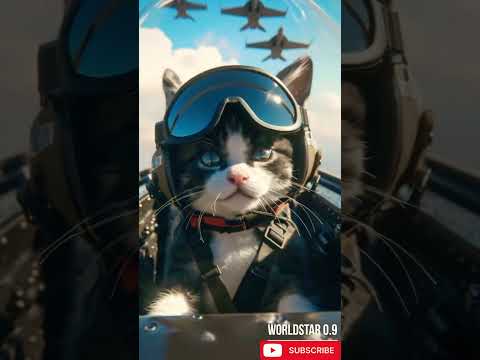 Army cats, interesting mission video #army #military #ai #cat #interesting #love #struggle #video