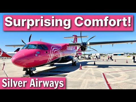 Plus Size Review: Flying Silver Airways ATR 42-600 From Tampa To Ft. Lauderdale
