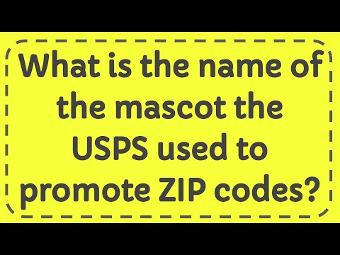 What is the name of the mascot the USPS used to promote ZIP codes?