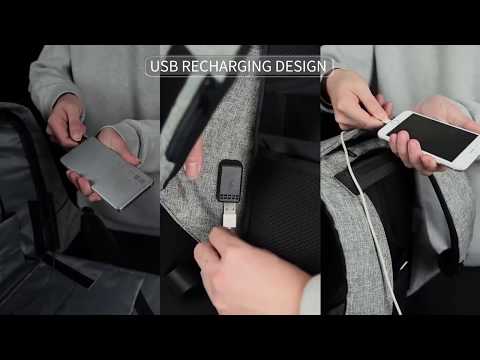 Le meilleur Sac à dos tendance avec port USB et Antivol pour homme et femme