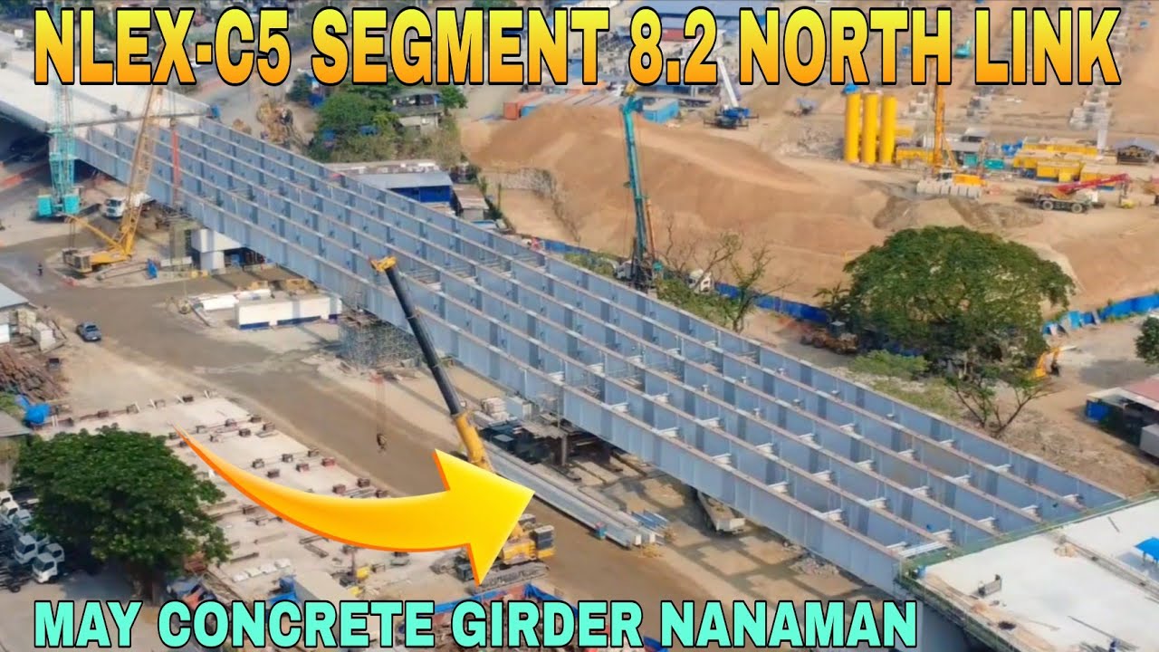 MAY CONCRETE GIRDER NANAMAN/NLEX-C5 SEGMENT 8.2 NORTH LINK PROJECT BRGY TALIPAPA QC UPDATE 