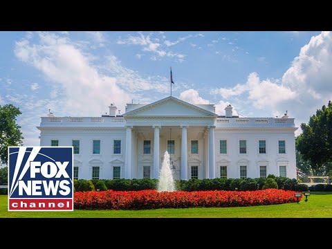 Trump attends flag raising at White House