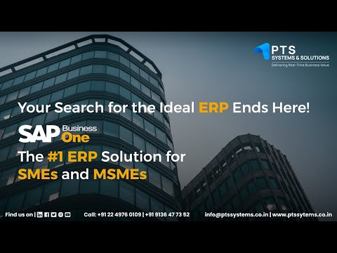 Best ERP Software for Small and Mid-sized businesses | SAP Business One