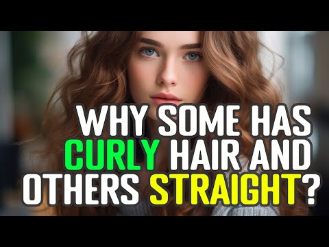 Hair Follicle Shapes Explained - Why Do Some People Have Curly Hair And Others Straight?