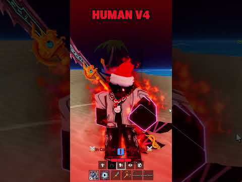 The strongest v4 race in Blox Fruitsπ€π€« #bloxfruits #shorts
