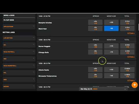 MyBookie Sports Betting How to Place a Bet