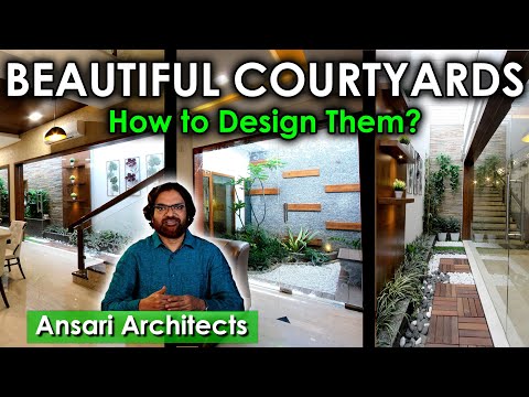 Beautiful Courtyards | how to design them for your house for Best Lighting and Ventilation