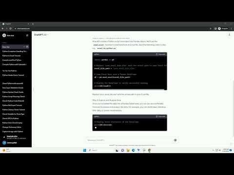 how to convert excel to python