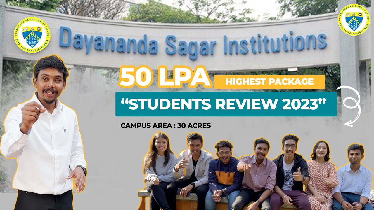Dayananda College of Engineering Bangalore | DSCE Student Review 2023 | #Collegepedia