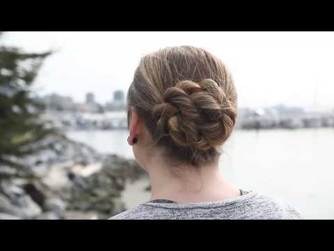 Easy Braided Up-do by Spa Utopia