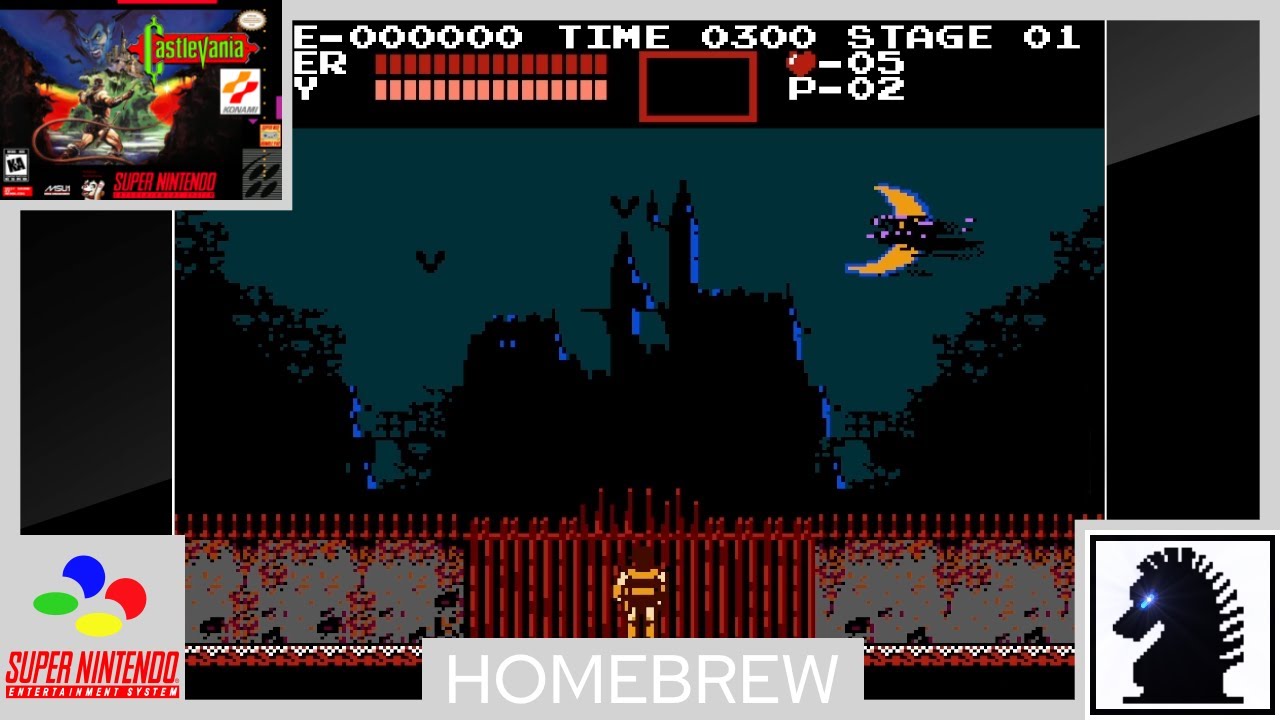 Vampire Hunter Alert: The OG Castlevania Ported to SNES with Pulse ...
