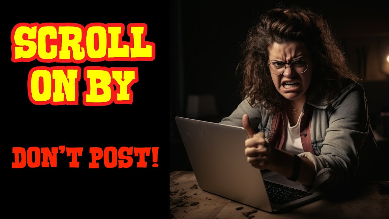 Scroll On By (Walk On By song parody)