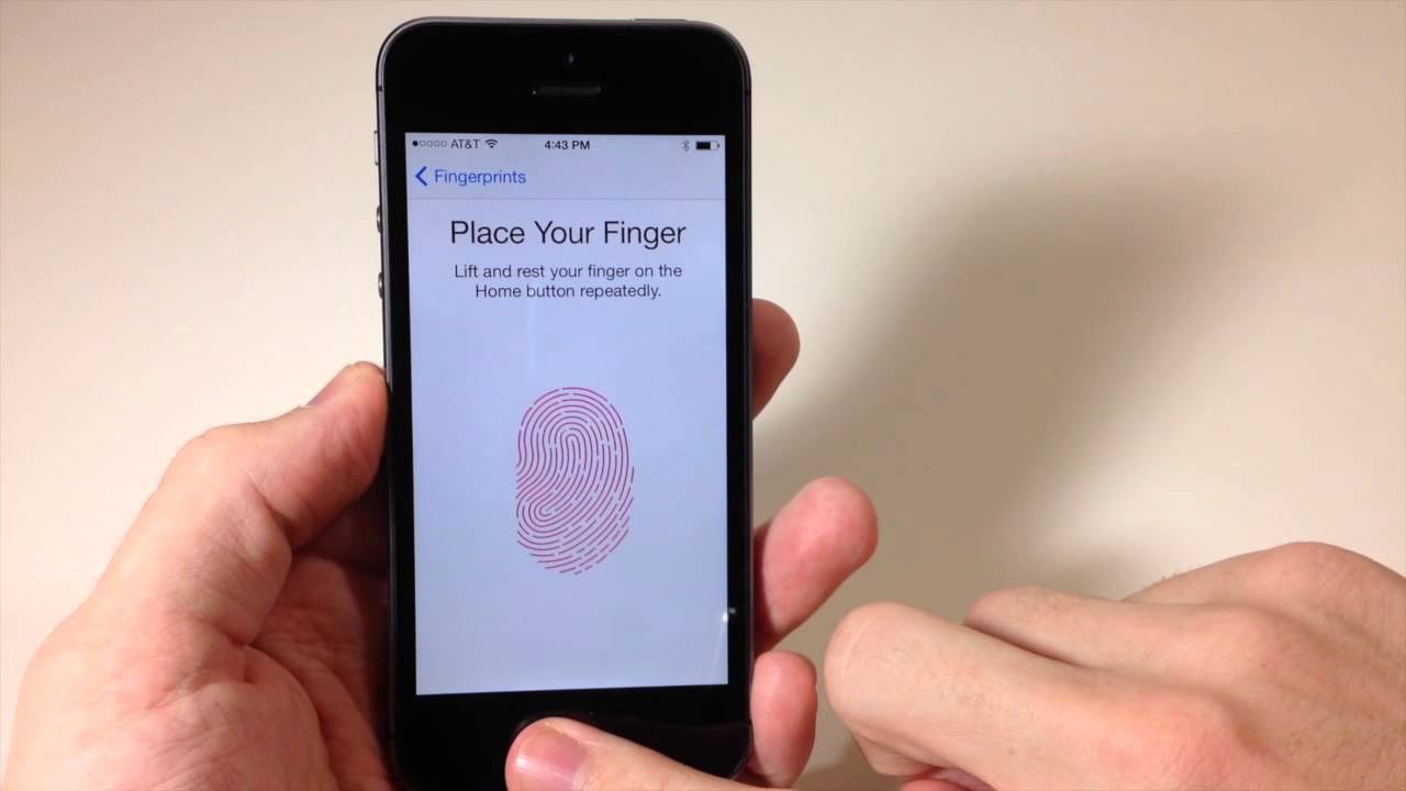 How to Setup Touch ID on iPhone 5s (Fingerprint Scanner)