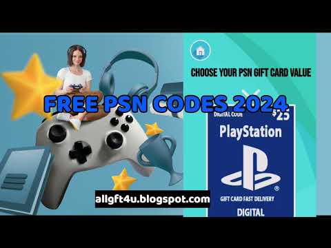 How to get Free PSN Codes ps4 ps5 easy 100% work😍