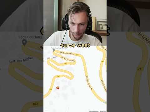 he is basically google maps