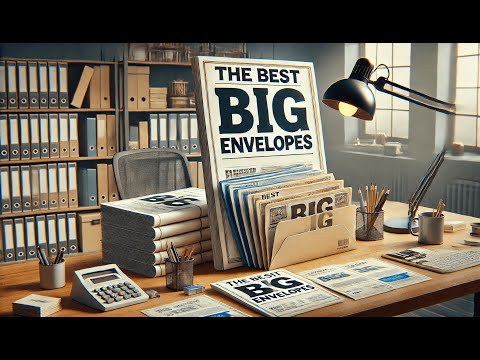 💌 Blue Summit Supplies 100 10” x 13” Catalog Envelopes | Best Big Envelope 📩