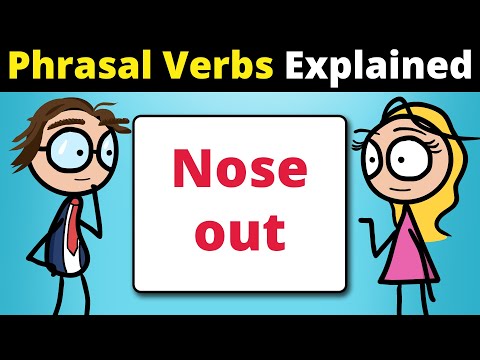"Nose out" Phrasal Verb Explained in 1 Minute